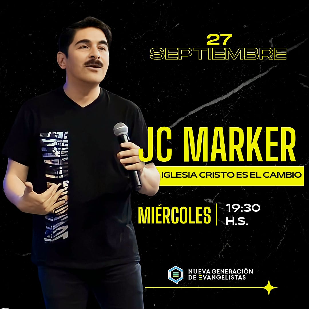JC MARKER en Buenos Aires | Argentina – nueva generación de evangelistas